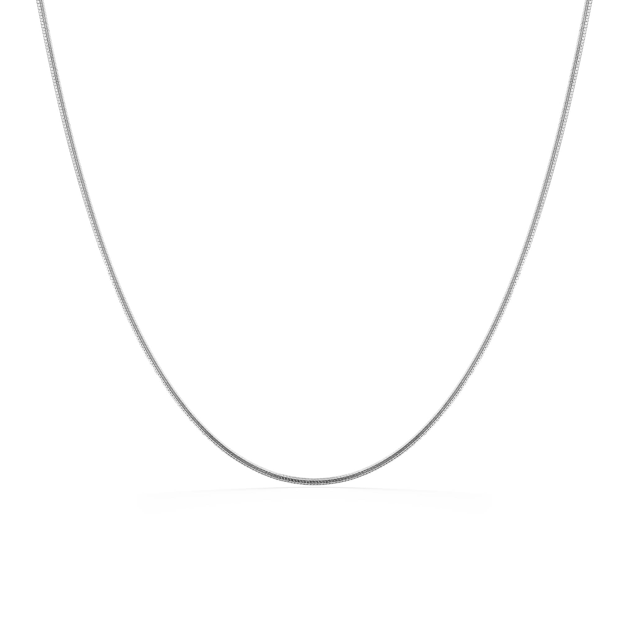 18" Diamond Cut Snake Chain, 1.2mm – Na Hoku