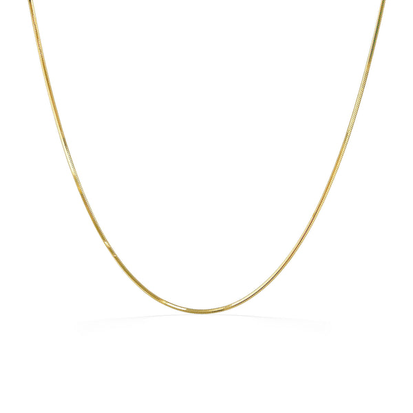 18" Diamond Cut Snake Chain, 1.0mm – Na Hoku