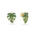 Le Vian Aloha Collection Monstera Stud Earrings – Na Hoku