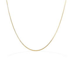 20" Diamond Cut Snake Chain - 1.2mm - 14k Yellow Gold – Na Hoku