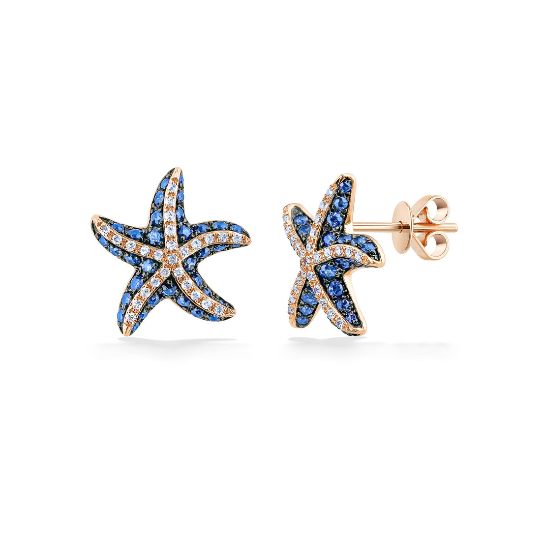 Effy Starfish Pendant with Blue Sapphire and Diamonds – Na Hoku