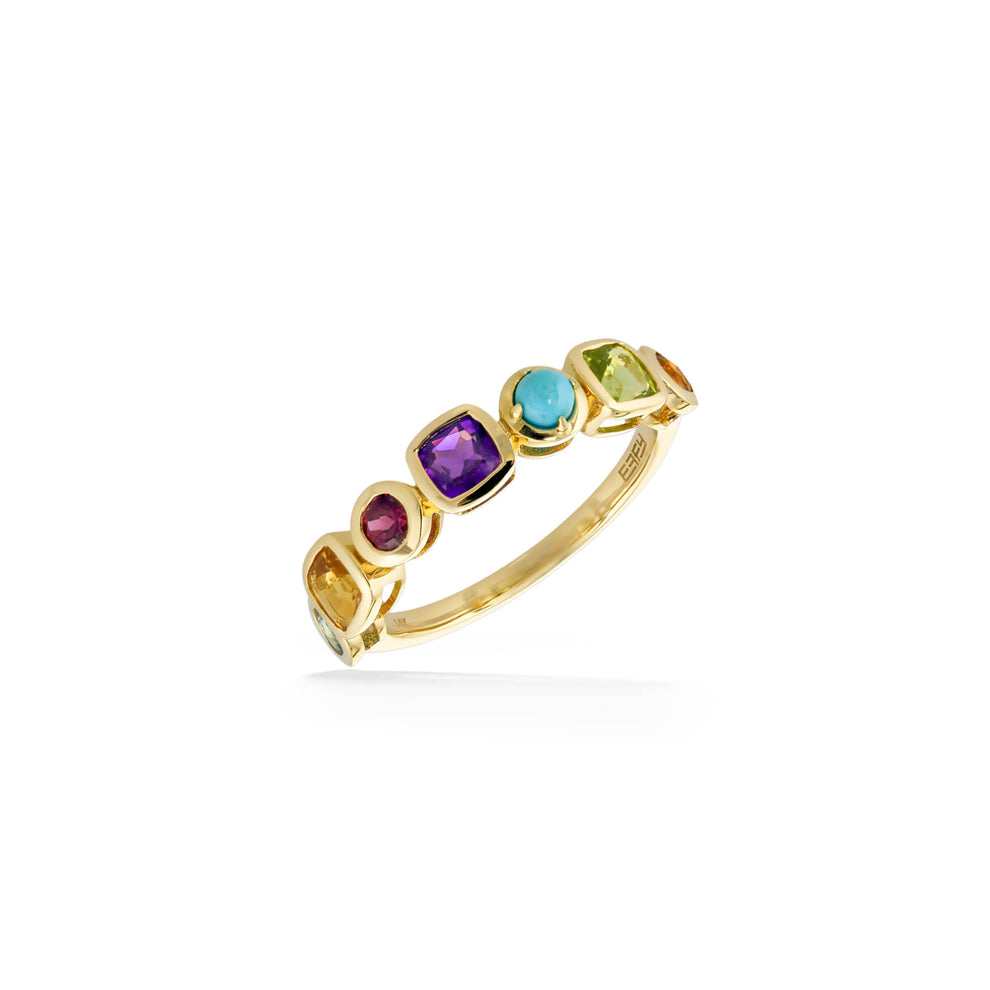 Effy Multicolor Gemstone Bezel Ring – Na Hoku